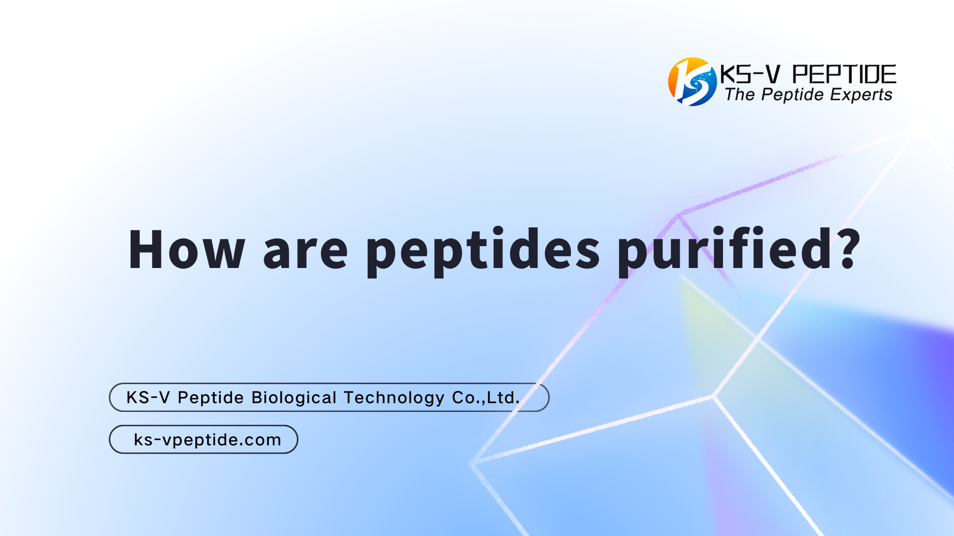 If my peptide is 95% pure, what is the other 5%?: Haiyong's Blog Introduction to Peptides